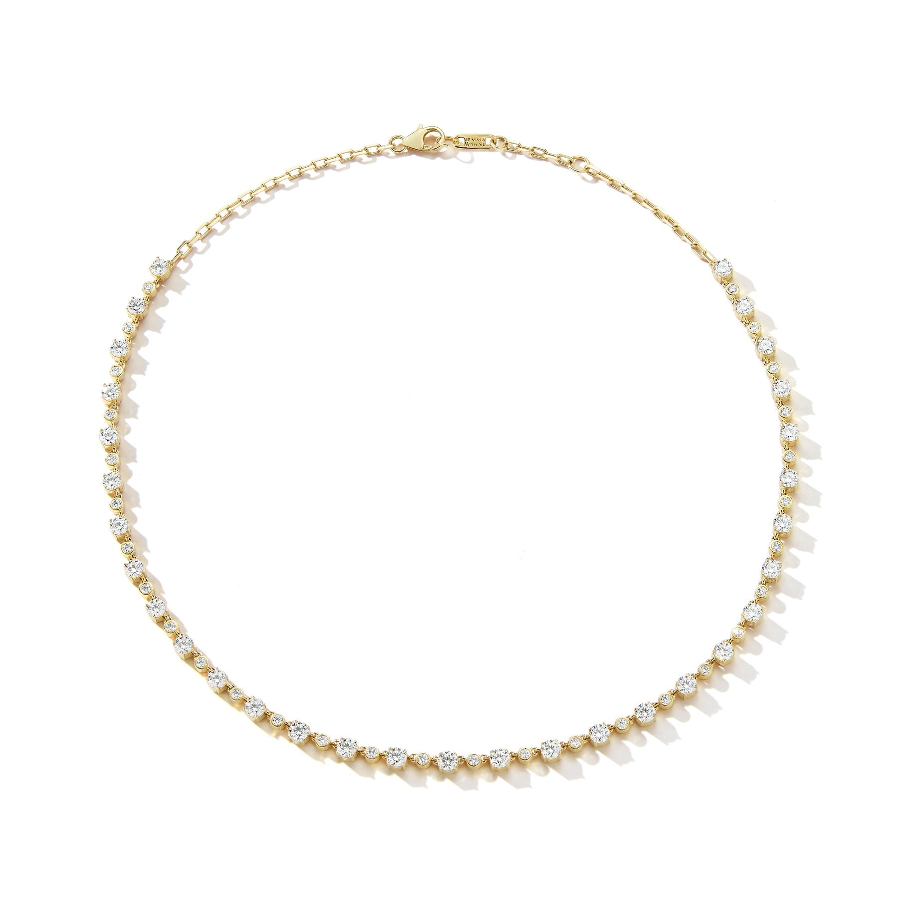 Prive Luxe Alternating Diamond Choker – Jemma Wynne