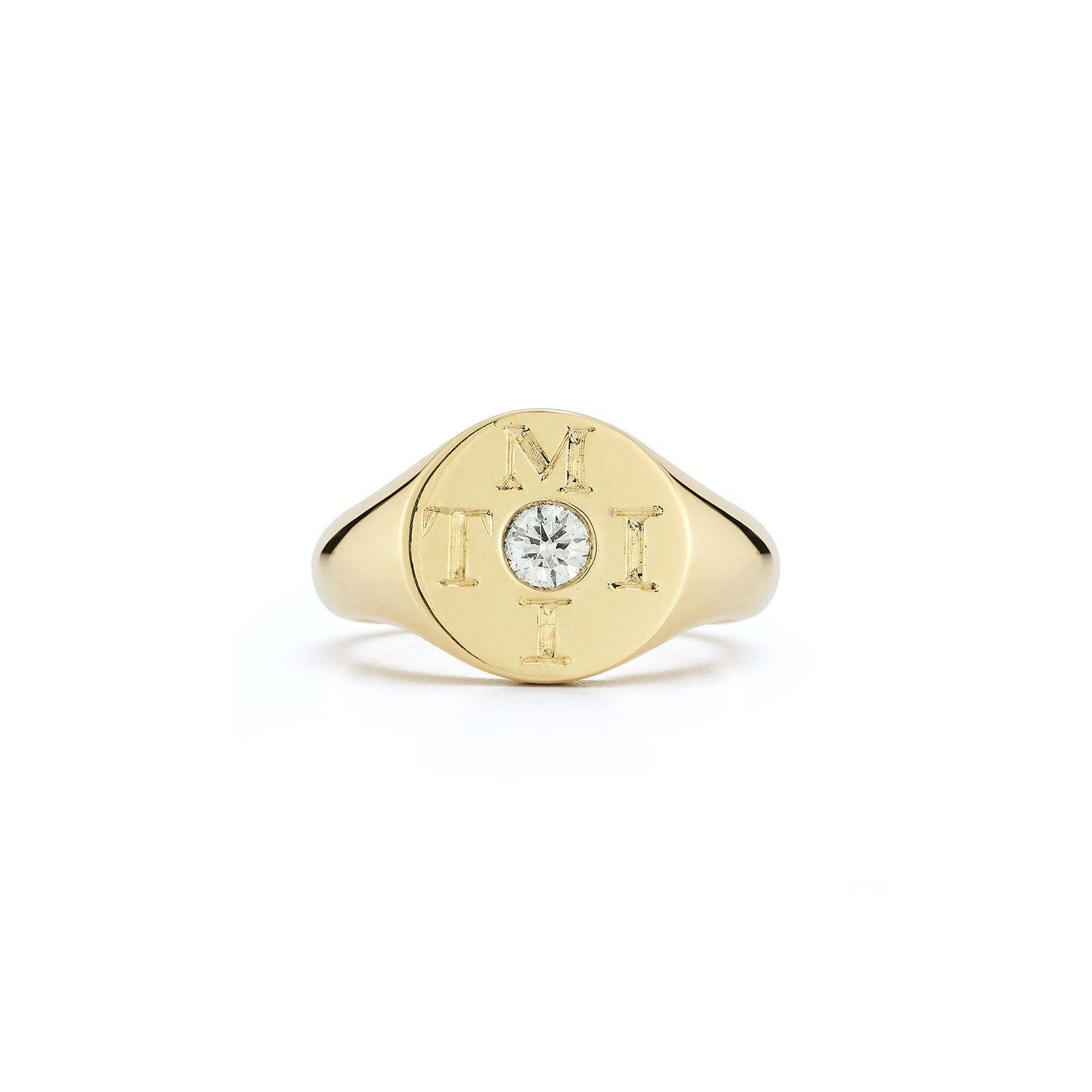 Love Notes Moi et Toi Diamond Pinky Signet Ring – Jemma Wynne